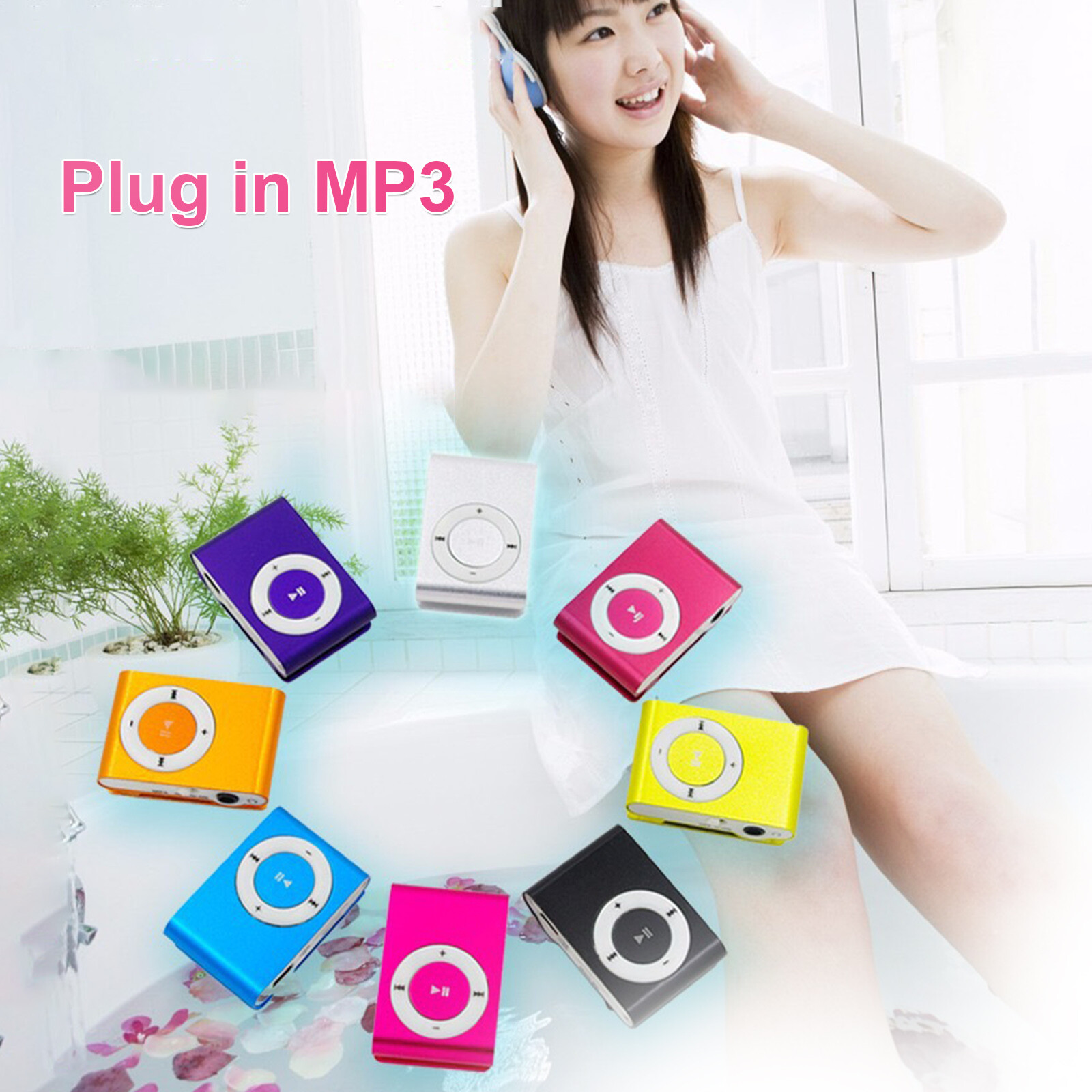 Portable USB MP3 Player Clip MP3 Waterproof Sport Compact Metal Z9L7 | eBay