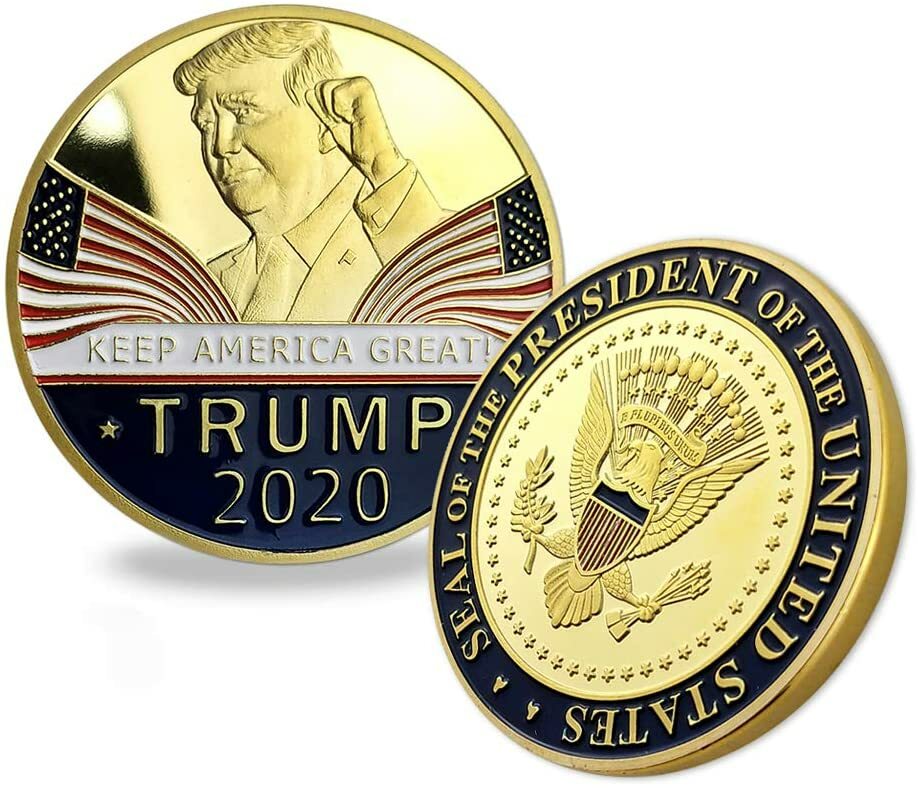 NEW US President Donald Trump Keep America Great 2020 Challenge Coin | eBay