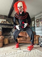 Spirit Halloween 7 FT Crouchy The Clown Animatronic for sale online | eBay