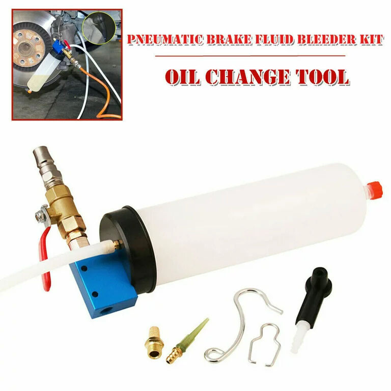 Car Vehicle Vacuum Brake Bleeder Tank Fluid Oil Change Pump Equipment ...