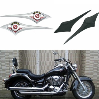 Chrome Gas Tank Emblem Badge For Kawasaki Vulcan VN500 VN800 VN900 ...