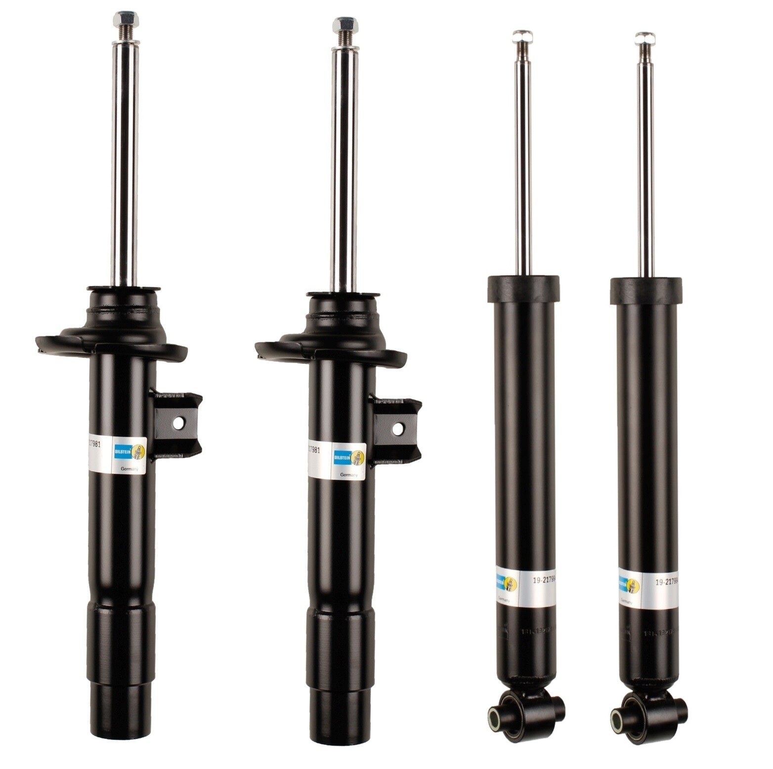 Bilstein 4x B4 Shock Absorbers Shocks Set non M-Sport For BMW 1+2 ...