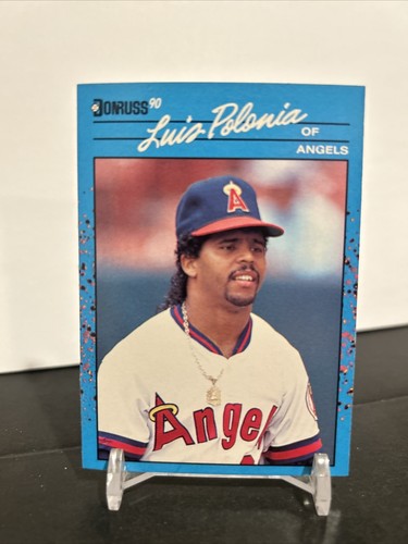 1990 Donruss Best of the AL Luis Polonia California Angels #116 | eBay