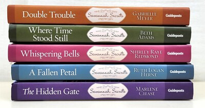 5 Savannah Secrets Hardcover Mystery Books Guideposts Mysteries ~ T408 ...