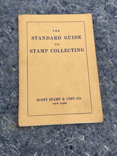 1931 The Standard Guide To Stamp Collecting Manual *RARE* | eBay