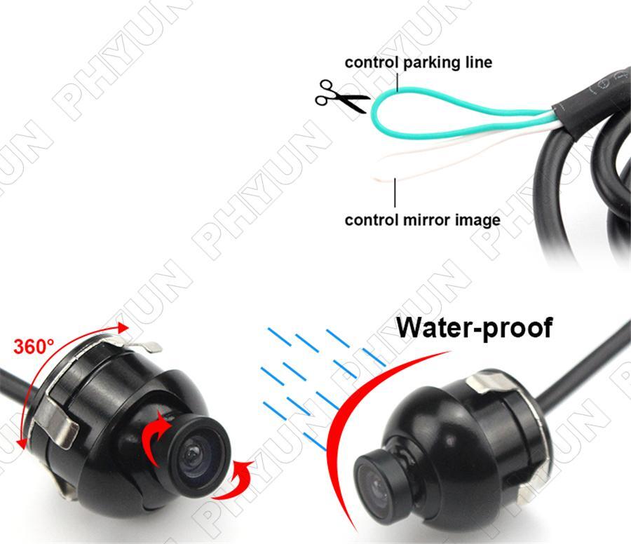 360 Degree 4 Way Camera Control Box System Car Parking Panoramic View ...