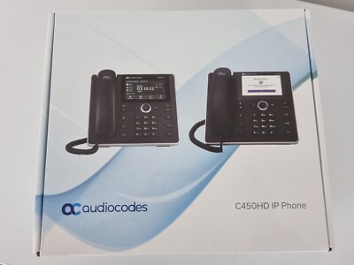 Audiocodes C450HD VOIP IP Phone NEW FREE DELIVERY (Inc VAT) | eBay