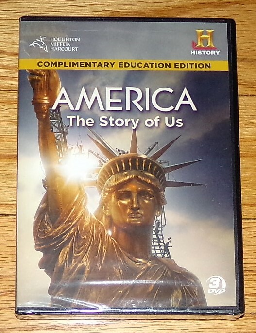 America: The Story of Us (DVD, 2010, 3-Disc) 400 Year History Over 9 ...