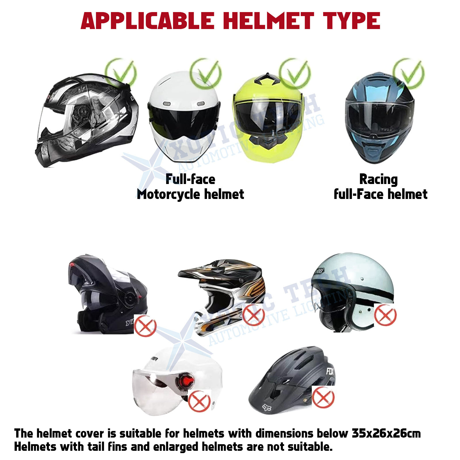 1PC Motorcycle Cover Motorbike Funny Head Cute Helmet Cap Protector ...