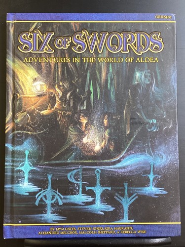 Blue Rose: RPG Six of Swords Adventures in the World of Aldea, Green ...