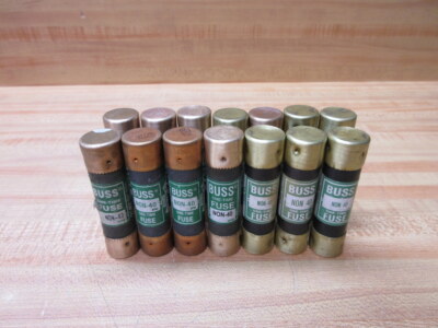 Buss NON-40 Bussmann Fuse Cross Ref 4XF95 (Pack of 14) | eBay