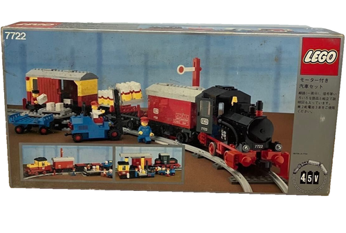 LEGO 7722 Vintage Battery-Powered Train Set (1985) Almost complete, Box ...