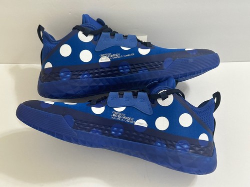 Size 15 - adidas Harden Vol. 5 Futurenatural Polka Dot - Royal Blue for ...