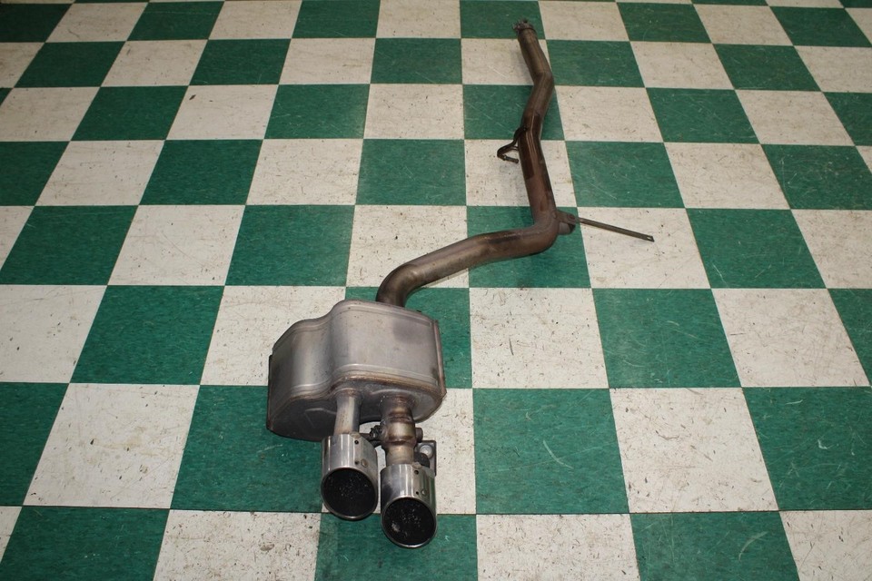 14-17 GHIBLI 3.0L Engine RH Right Muffler Exhaust Pipe Tips Assembly ...