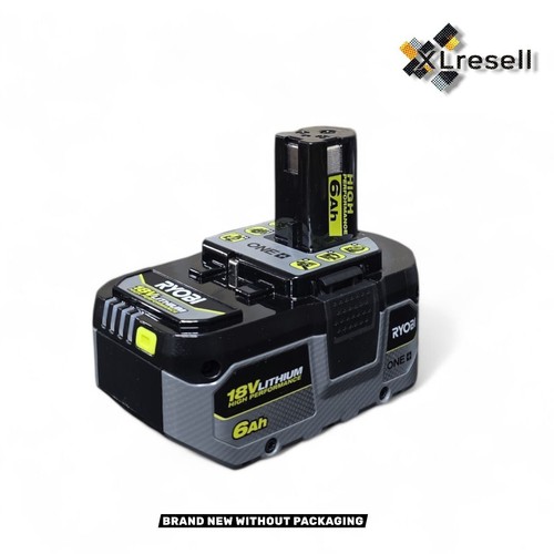 New RYOBI ONE+ 18V High Performance Lithium-Ion 6.0 Ah Battery #PBP007 ...