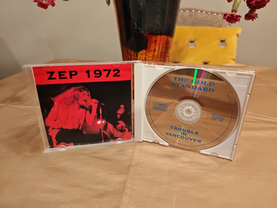 Led Zeppelin - Very Rare CD - Trouble in Vancouver - Seattle June 1972 ...