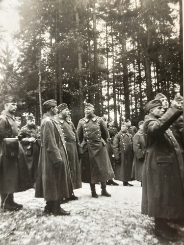 Original German Luftwaffe WWII WW2 Photo Rare See Map Cases In Field 2. ...