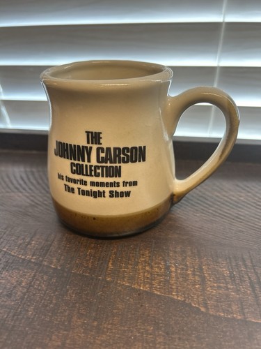 JOHNNY CARSON Collection THE TONIGHT SHOW Ceramic Coffee Cup Mug FBI ...