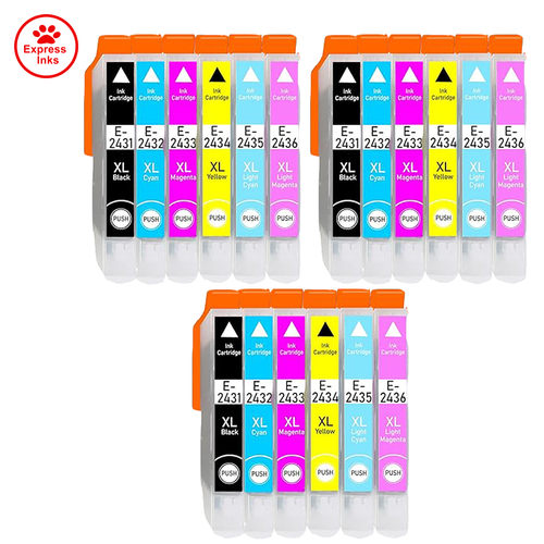 18 Ink Cartridge Fits For Epson XP-55 XP-750 XP-760 XP-850 XP-860 XP ...