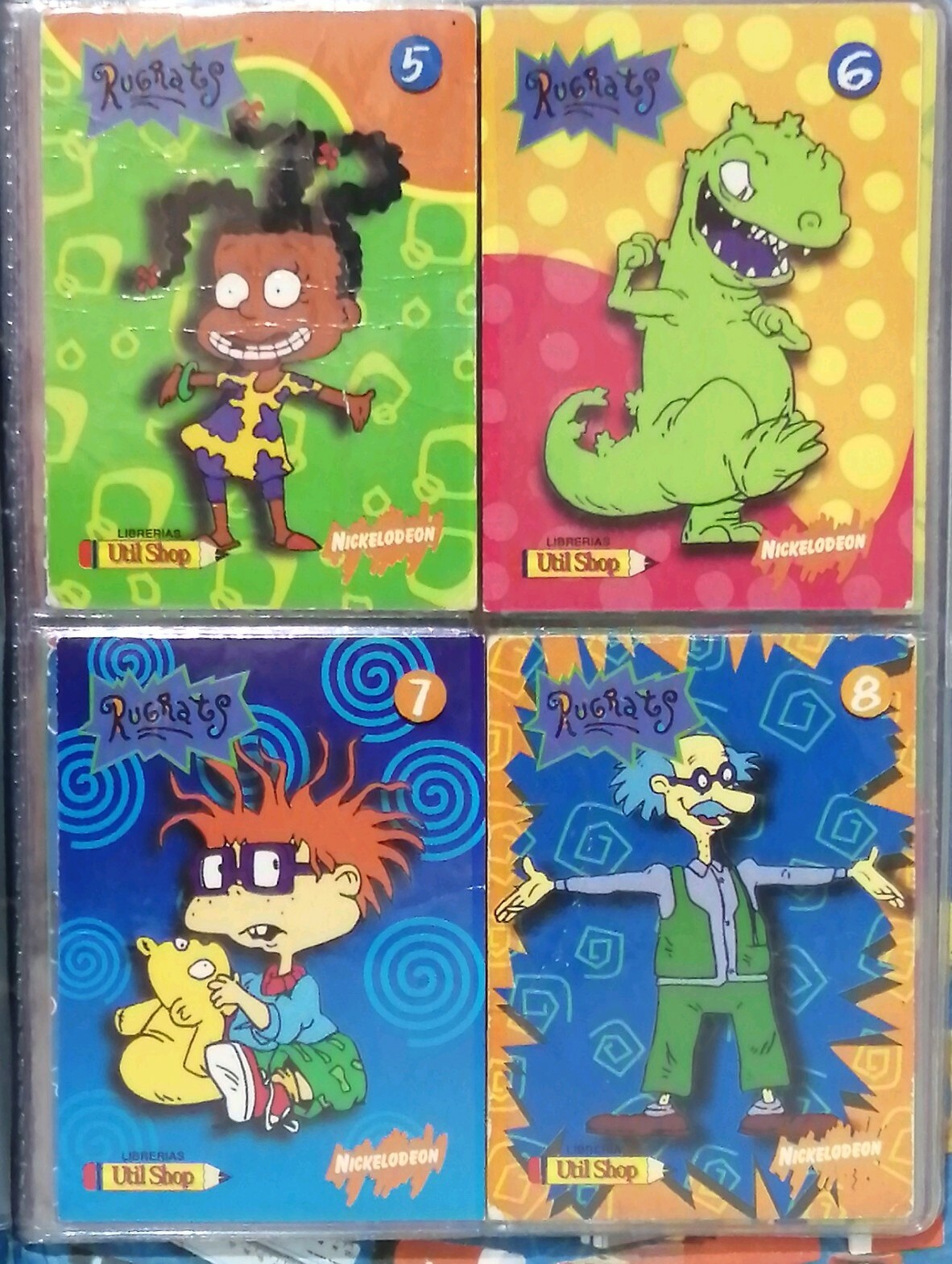 RUGRATS Complete Set Trading Cards Collector Nickelodeon PERU 1998 ...