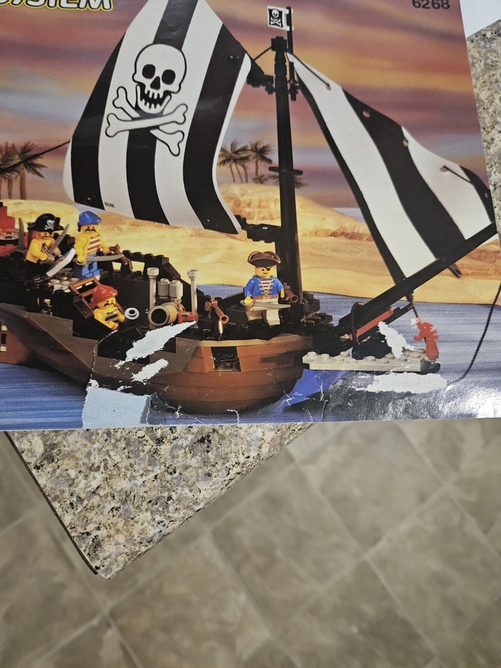 Vintage lego pirate ship 6268 Renegade Runner | eBay