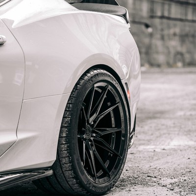 20" Rohana RFX13 Black 20x10 20x11 Forged Concave Wheels Rims Fits BMW ...