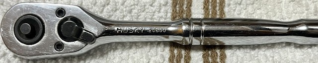 Husky 1/4" Drive Quick Release Ratchet 20800 45t for sale online | eBay
