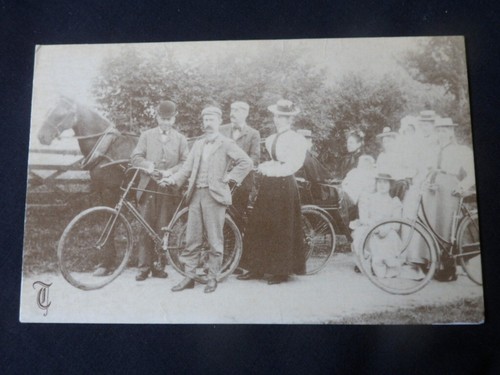 Cycling Photograph Post Card - A Rural Sunday Outing | eBay UK