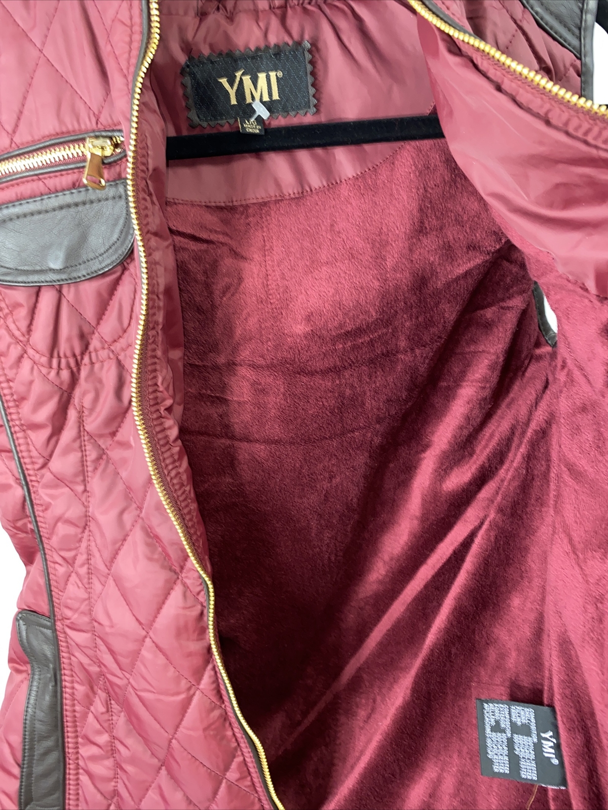 YMI fluffy vest | eBay