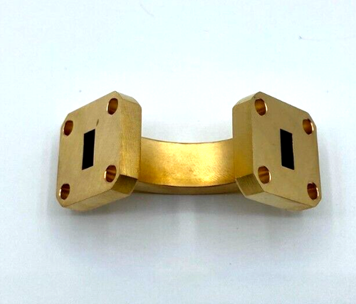 WR-28 Waveguide 90 Degree E-Plane Bend Gold Plated + FREE KIT Screws | eBay