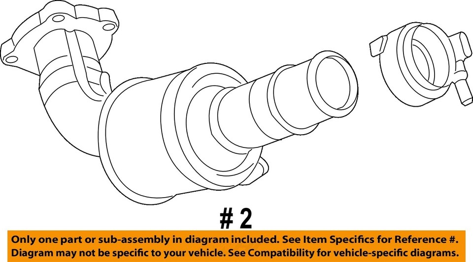 GM OEM 16-24 Camaro Exhaust System Exhaust Components-Catalytic Cnvrtr ...