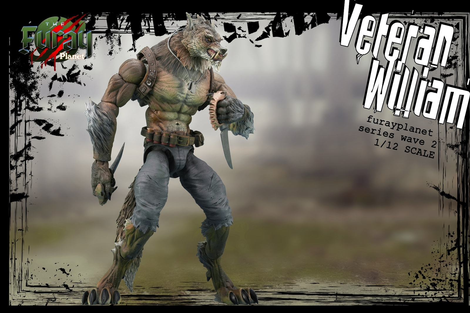 In Stock Maestro Union Werewolf Veteran William 1/12 Action Figure ...