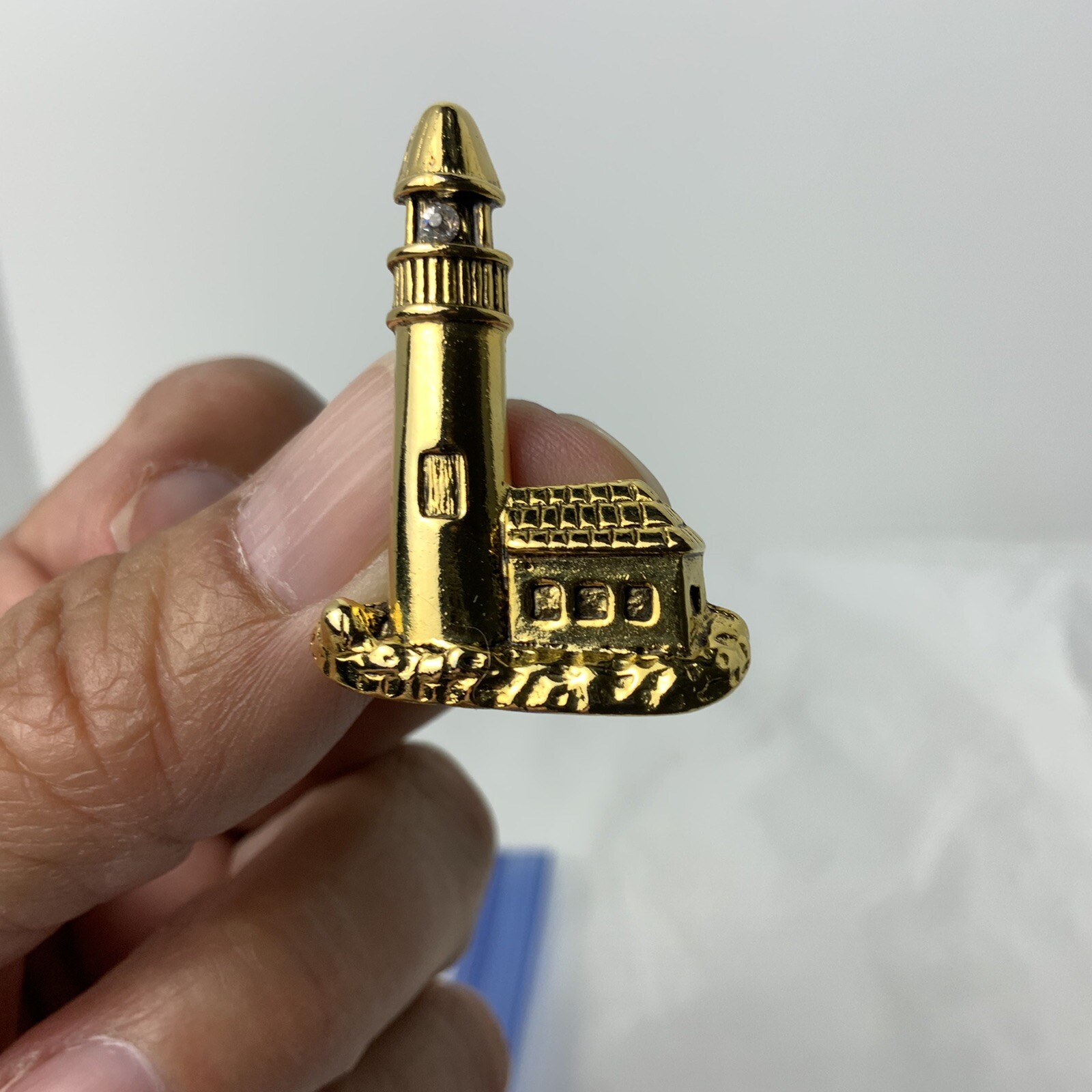 Lighthouse Pins and Brooch Lot of 4 Gold Tone Jewelry | eBay