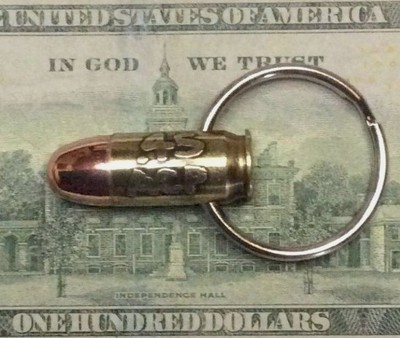 45 AUTO ACP BULLET KEYCHAIN KEYRING ZIPPER PULL ACID ETCH 45 ACP | eBay