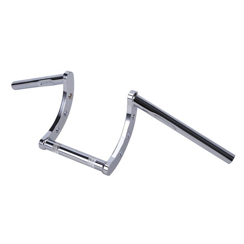 Universal 1" Chrome Motorcycle Drag Bars Handlebar Z Drag Bar For ...
