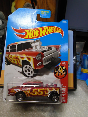 Hot Wheels HW Flames '55 Chevy Bel Air Gasser | eBay
