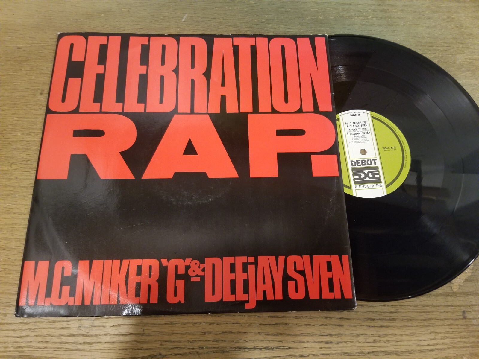 M. C. Miker 'G' & Deejay Sven - Celebration Rap - 12 inch single EX VG+ ...