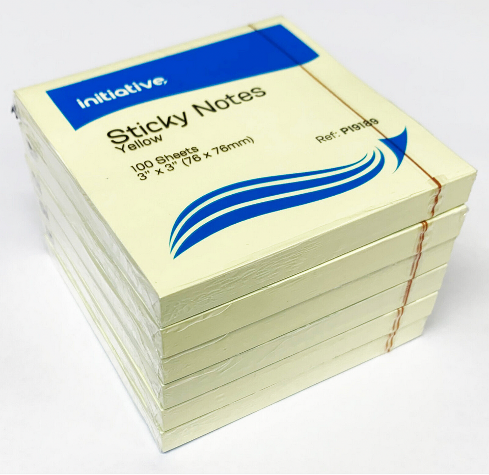 Sticky Memo Notes Post it Colours Pads Adhesive Self Pad 76mm Removable ...