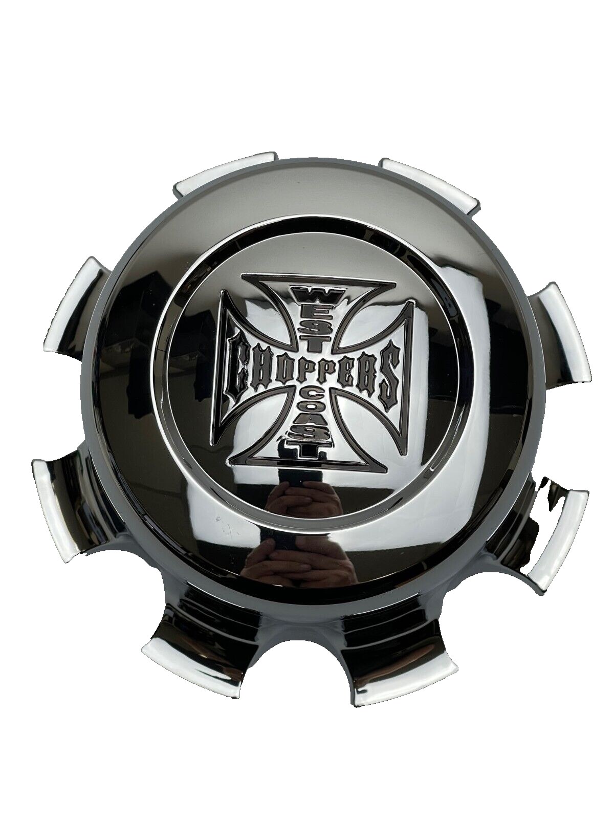 West Coast Choppers Jesse James Chrome Snap In Wheel Center Cap 7430-15 ...