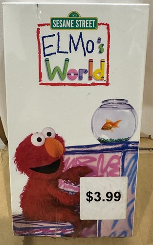 Sesame Street Elmo's World VHS 2000 Children Kids Television TV Brand ...