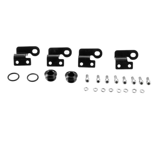 RED Aluminum Fuel Rails W/ Brackets fits 2007-14 Chevy Manifold TBSS 5 ...