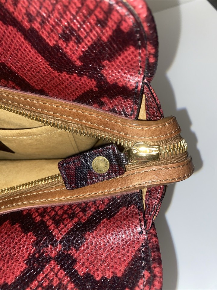 LOUIS VUITTON Vintage LV Logo Monogram Jokes Graduate Tote Bag Brown ...