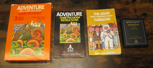 Adventure Atari 2600 1980 CIB Complete Vintage READ DESC | eBay