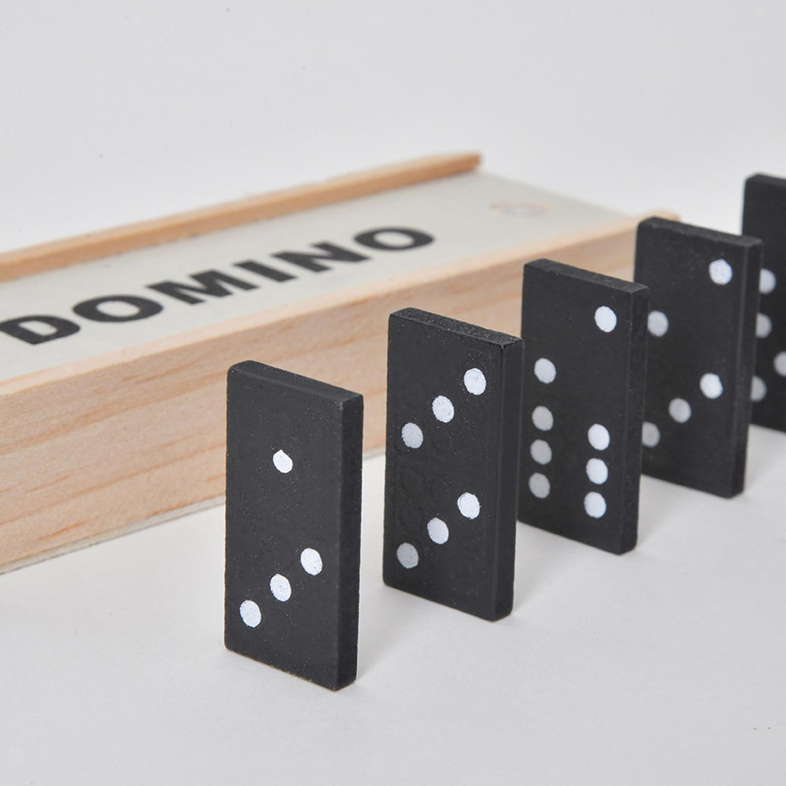Double Six Domino Set Dominoes Travel Set for Holiday Entertainment ...