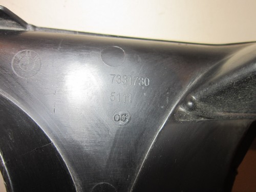 BMW F10N 2012-2015 Front Bumper Open Fog Light Grille Right OEM ...