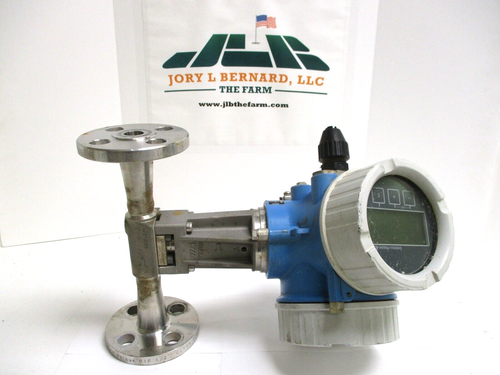 ENDRESS HAUSER 1/2" 150, PROLINE PROWIRL-F-200 VORTEX FLOW METER, 7FB15 ...