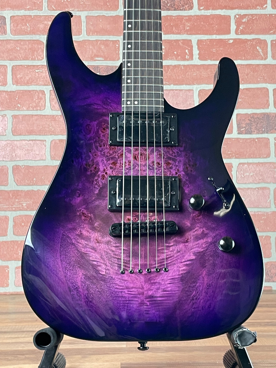 ESP LTD M-200DX Electric Guitar - Purple Burst | eBay