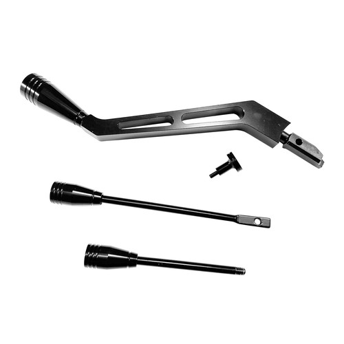 Column Black Billet Aluminum Shifter Turn Signal Lever Hazard Tilt Kit ...