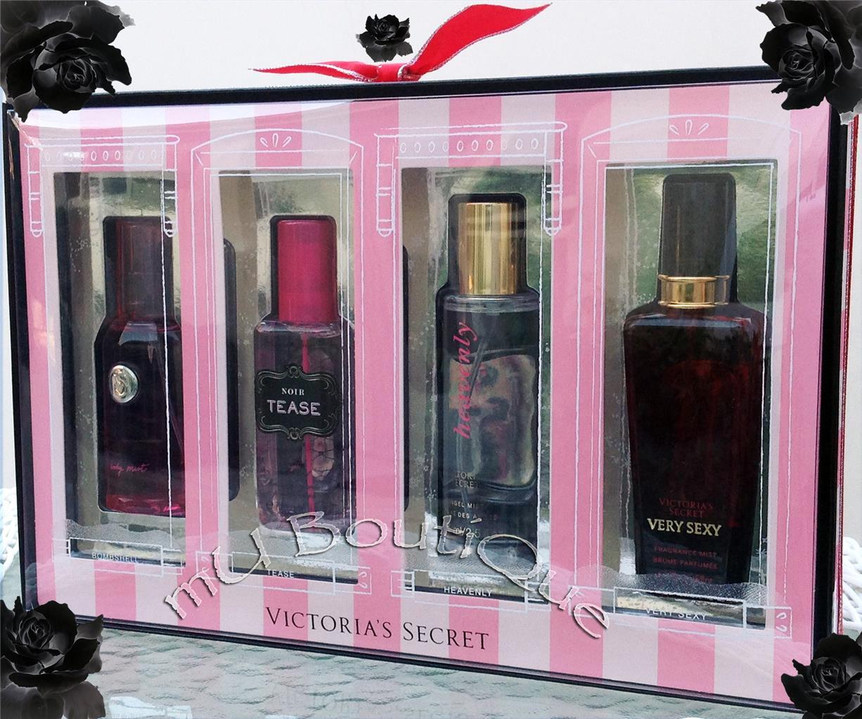 1 VICTORIAS SECRET HOLIDAY BOMBSHELL TRAVEL FRAGRANCE MIST GIFT SET BOX ...