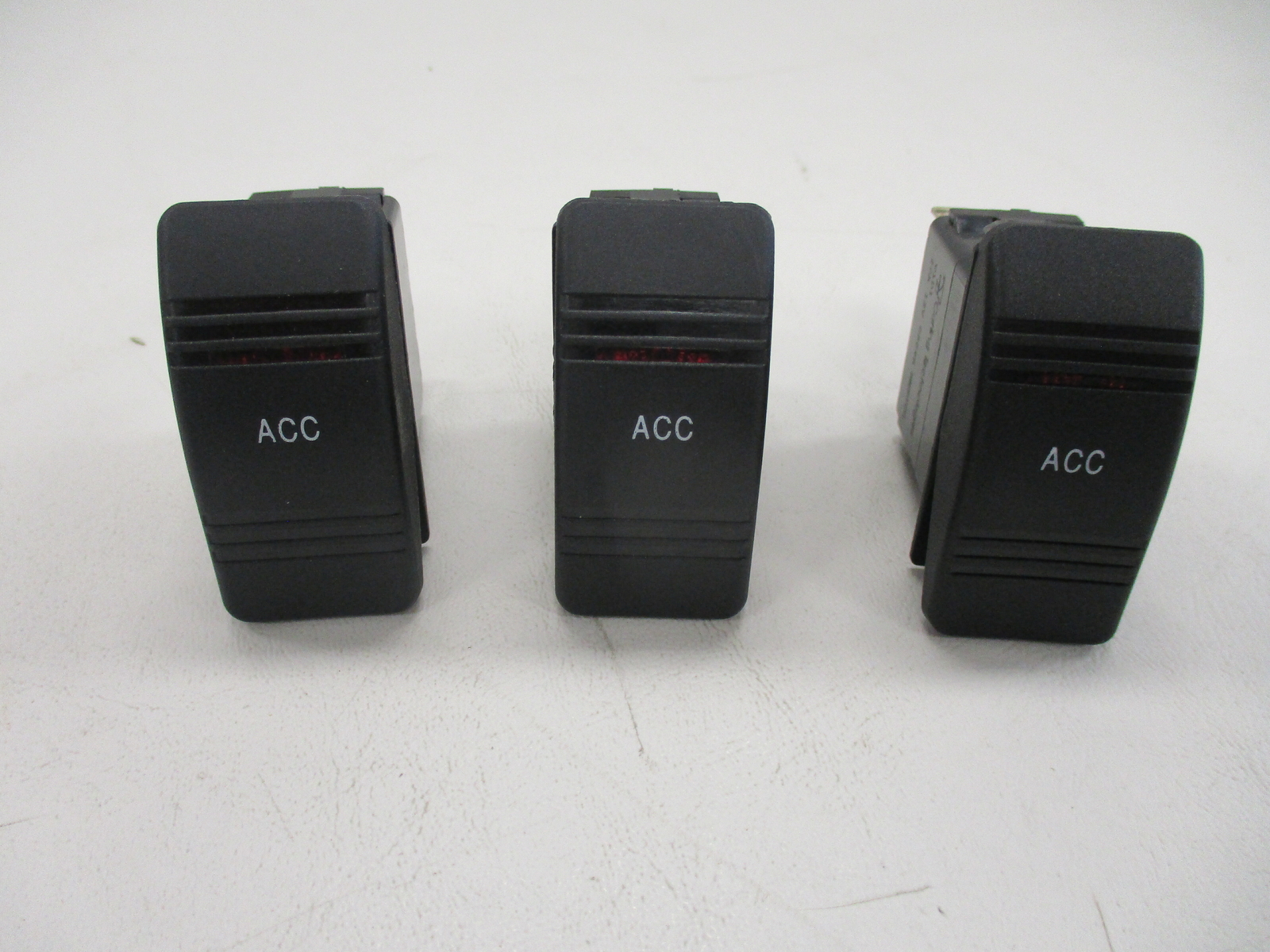 CARLING TECHNOLOGIES ROCKER SWITCH SET OF (3) BLACK V1D1 MARINE BOAT | eBay